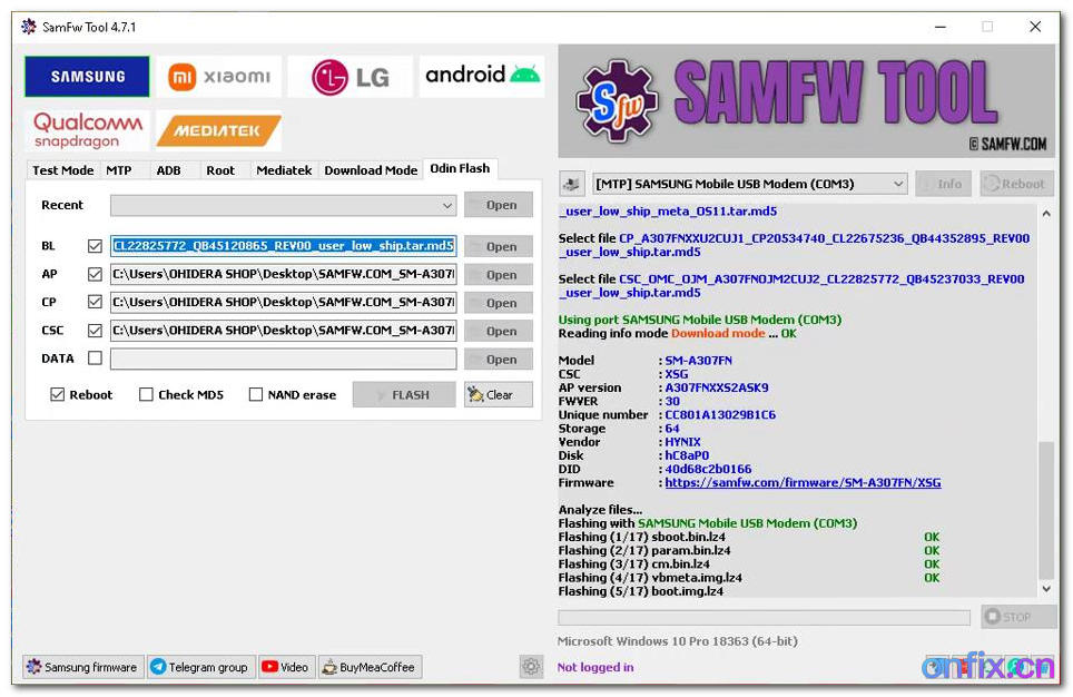 如何使用SamFw Tool工具刷机步骤、注意事项与优缺点刷机解锁
