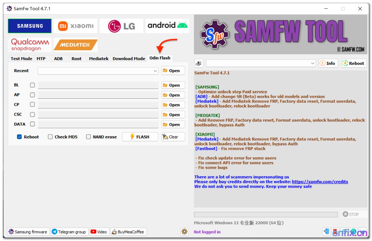 三星 Galaxy M04 SM-M045F三星 Galaxy M04 SM-M045F 如何使用SamFw Tool工具刷机步骤、注意事项与 ...