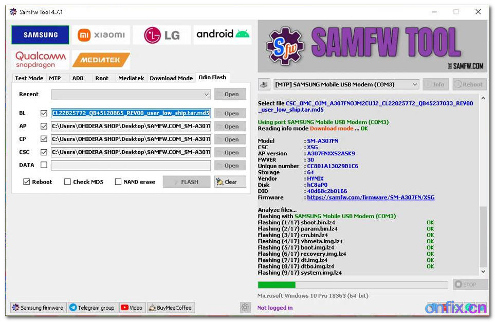 如何使用SamFw Tool工具刷机步骤、注意事项与优缺点刷机解锁